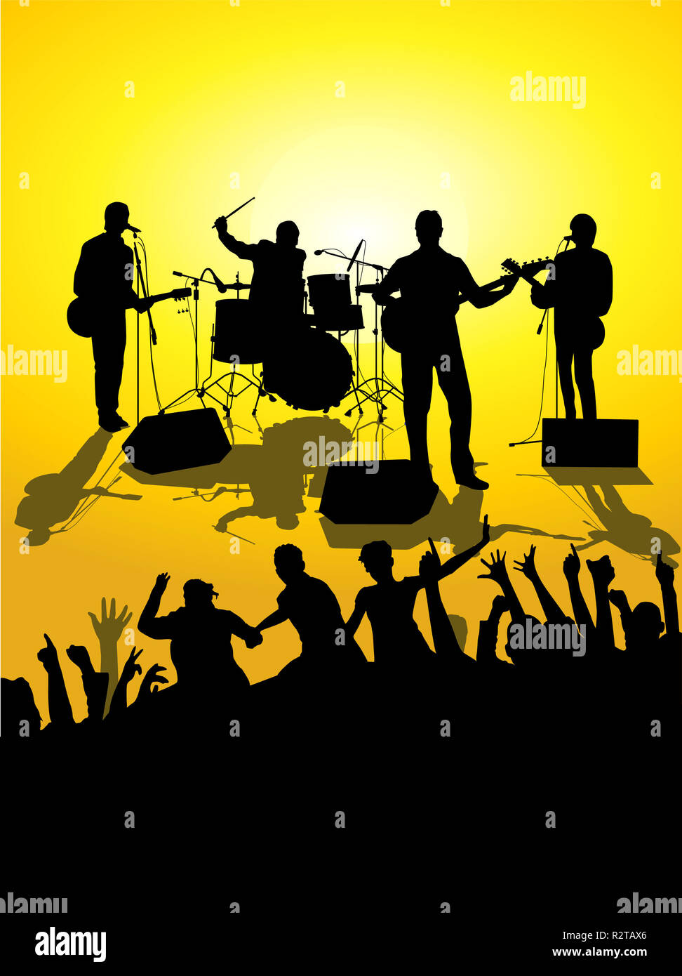 open air concert Stock Photo - Alamy