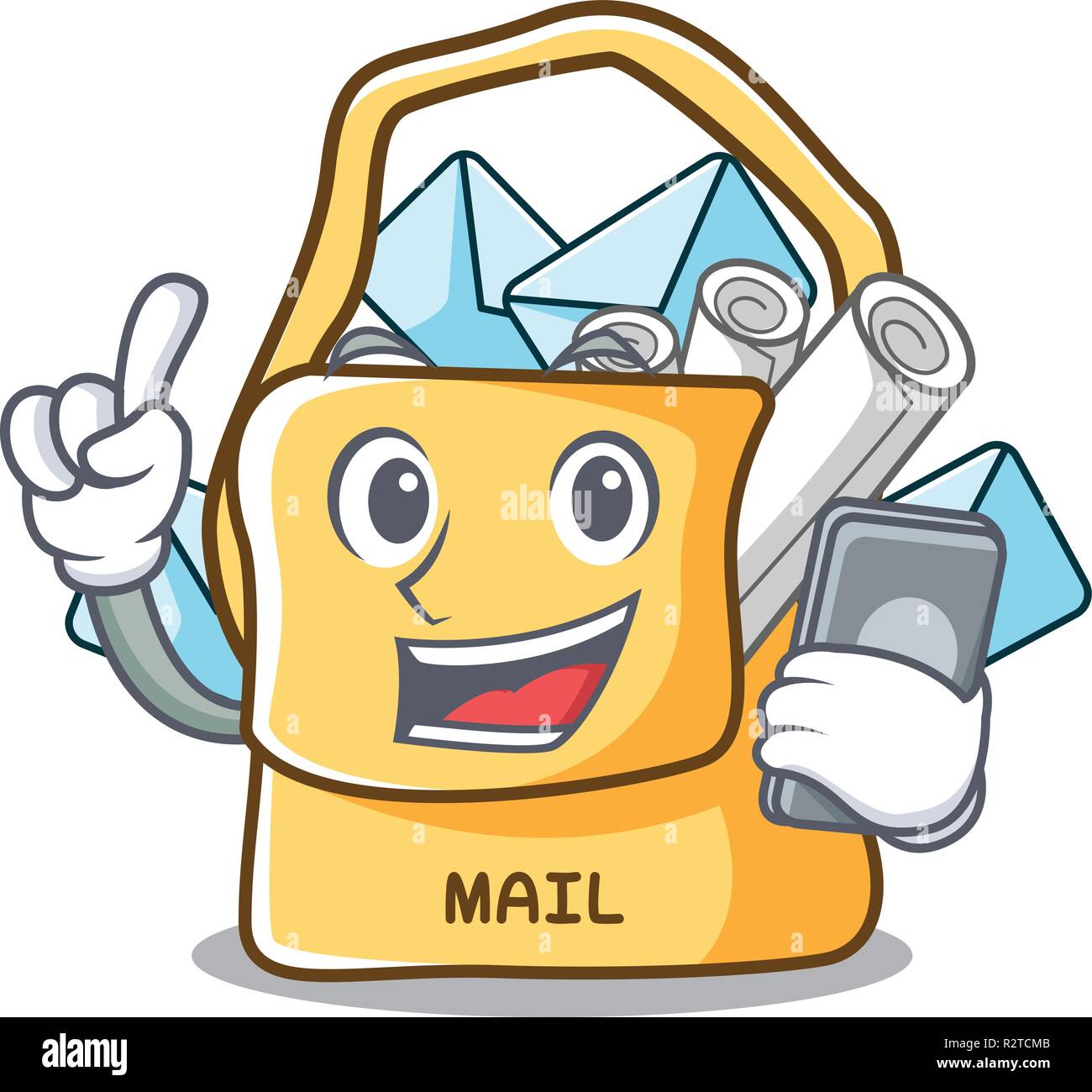 Telephone bag Stock Vector Images - Alamy