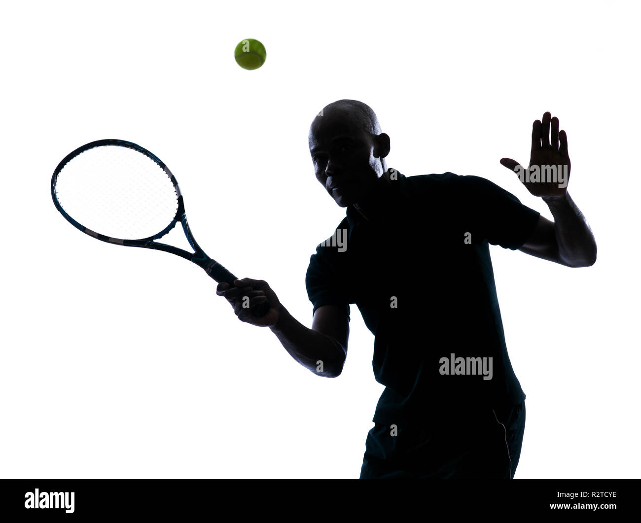 African american tennis player Cut Out Stock Images & Pictures - Alamy