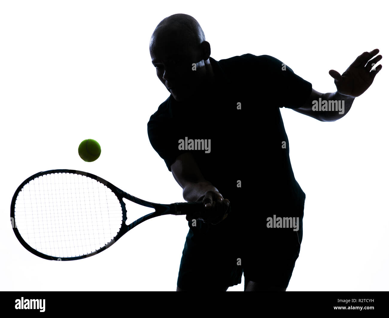 African american male tennis player hi-res stock photography and images ...