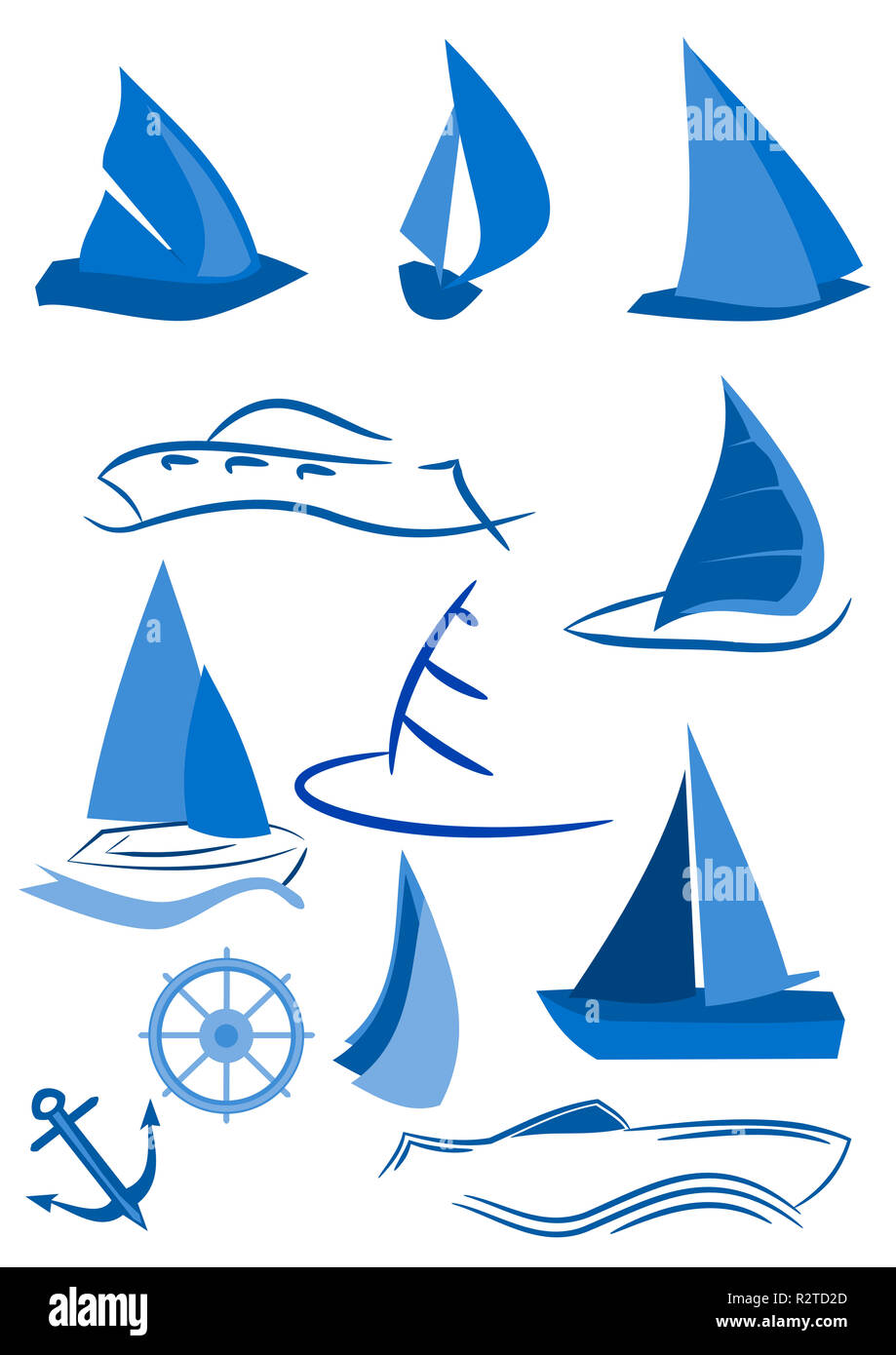 Serene nautical Cut Out Stock Images & Pictures - Alamy
