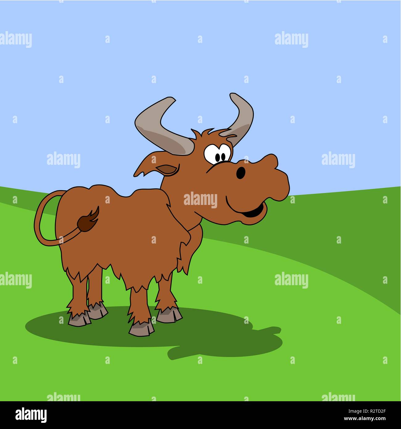 Happy cow picture hi-res stock photography and images - Alamy