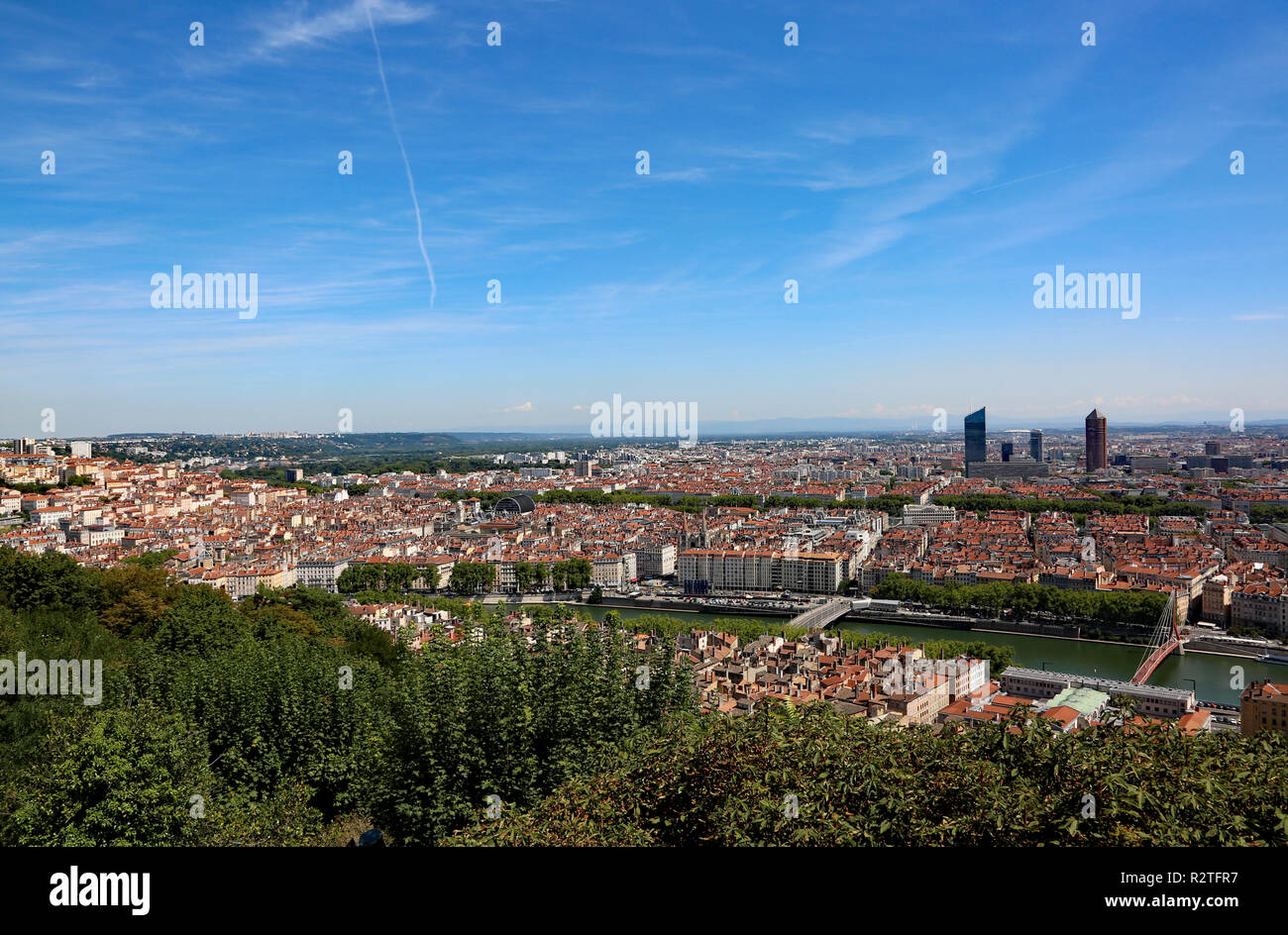 Lyons skyline hi-res stock photography and images - Alamy