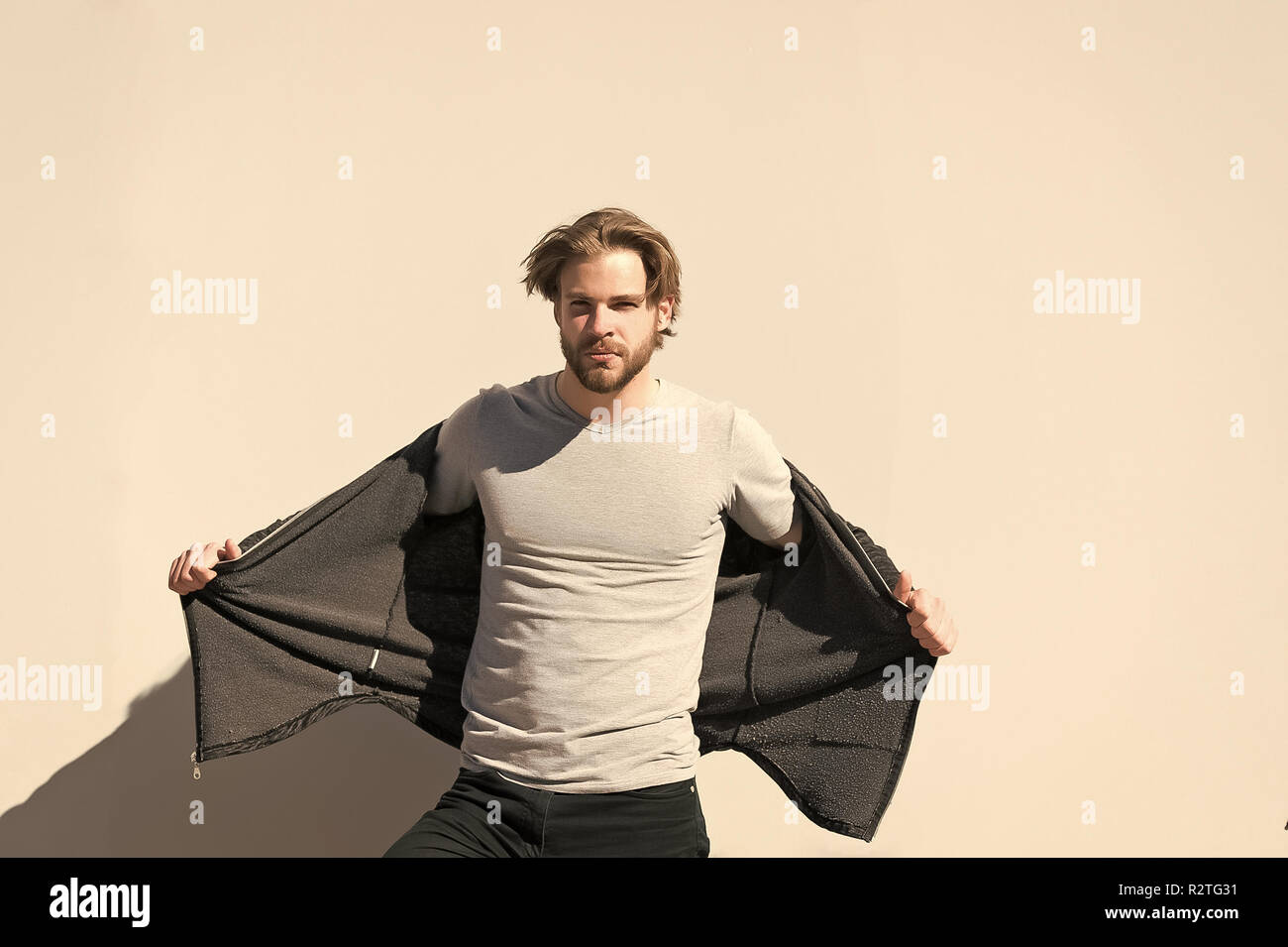 Take off your coat hi-res stock photography and images - Alamy