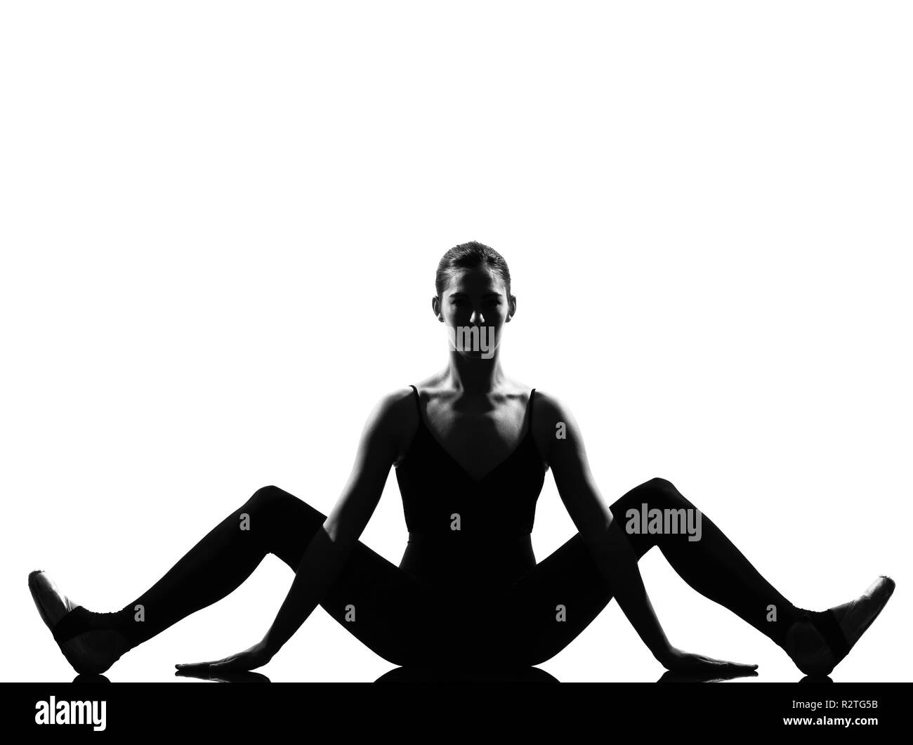 Balance silhouette hi-res stock photography and images - Alamy