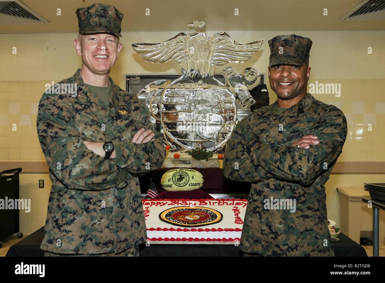 U.S. Marine Corps Brig. Gen. Paul Rock Jr., commanding general of ...