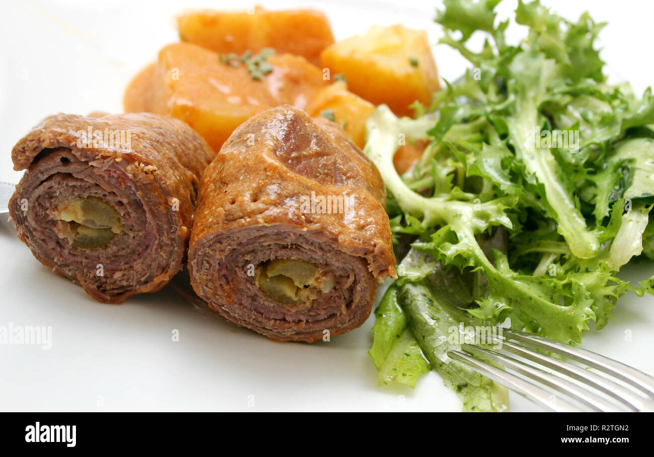 Savoury rouladen hi-res stock photography and images - Alamy