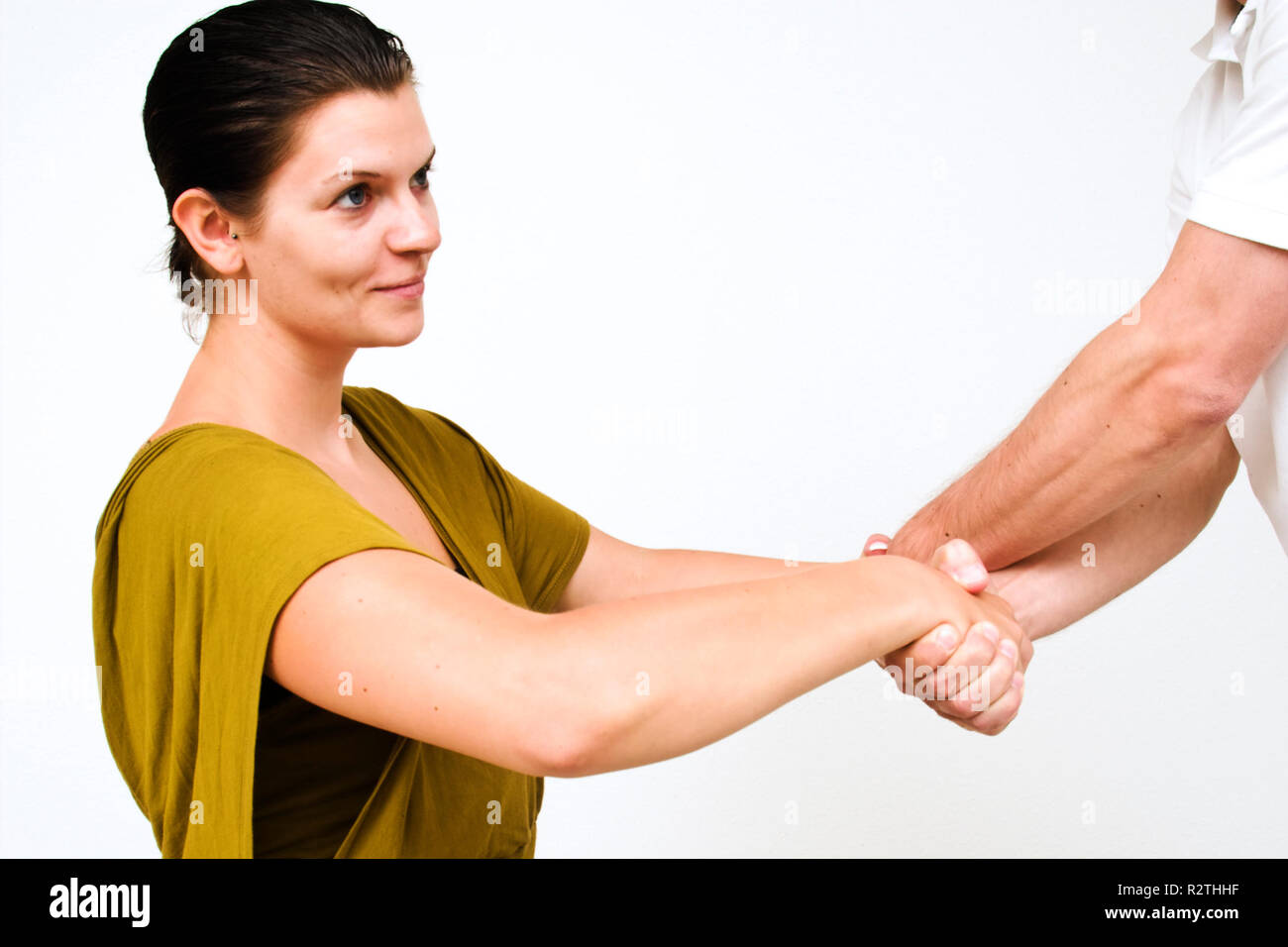 medical examination of wrist Stock Photo - Alamy