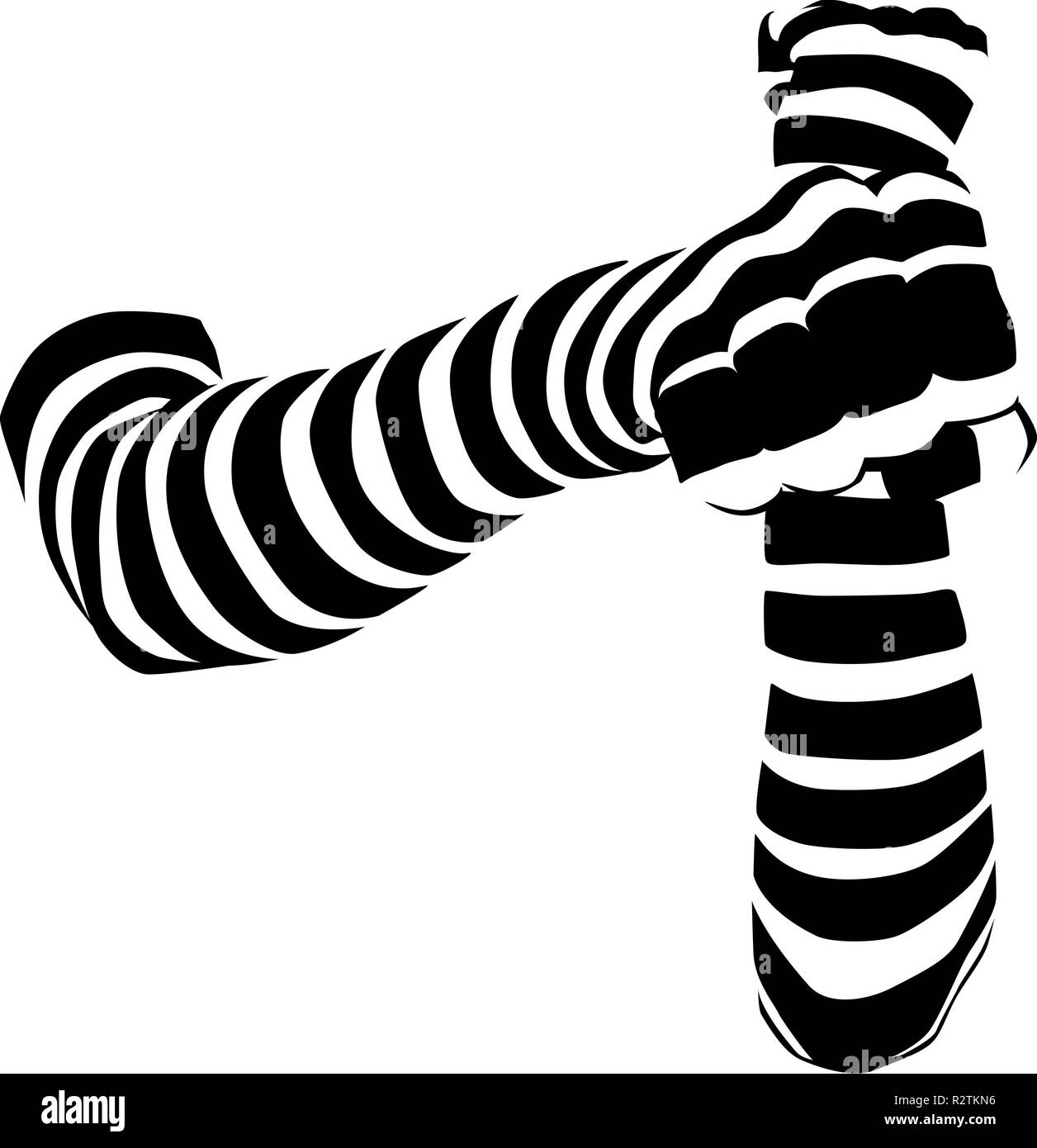 Arm stripes Black and White Stock Photos & Images - Alamy
