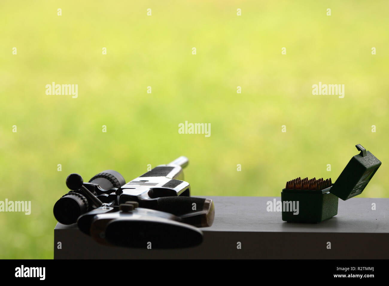Sniper rifle box bullets hi-res stock photography and images - Alamy