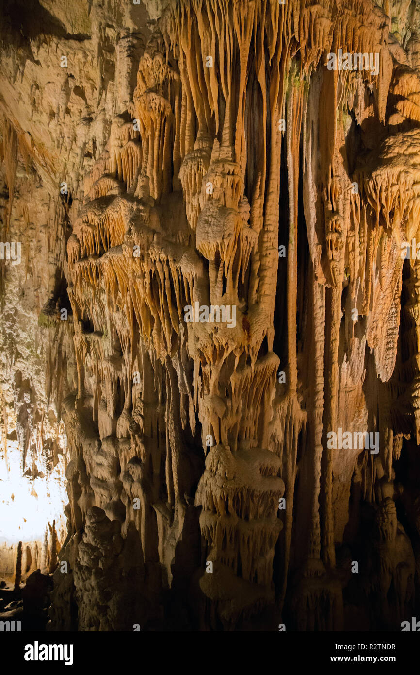Underground karst cave Stock Photo - Alamy