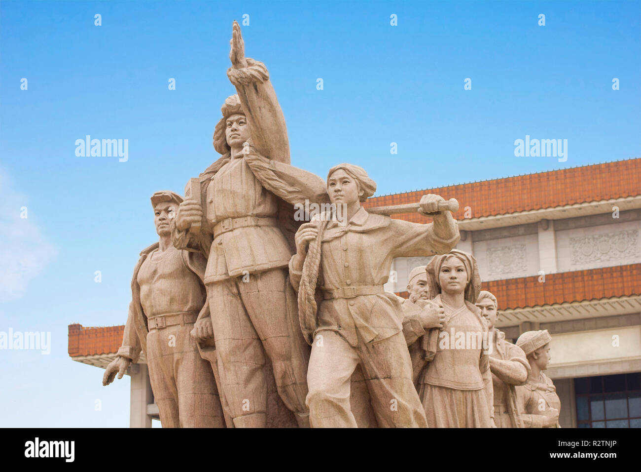 Tienanmen square view hi-res stock photography and images - Alamy