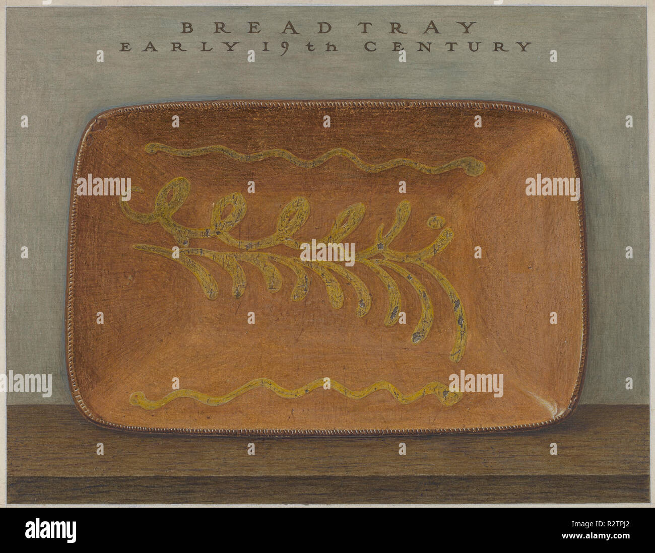 Bread Tray. Dated: c. 1936. Dimensions: overall: 21 x 27 cm (8 1/4 x 10 ...