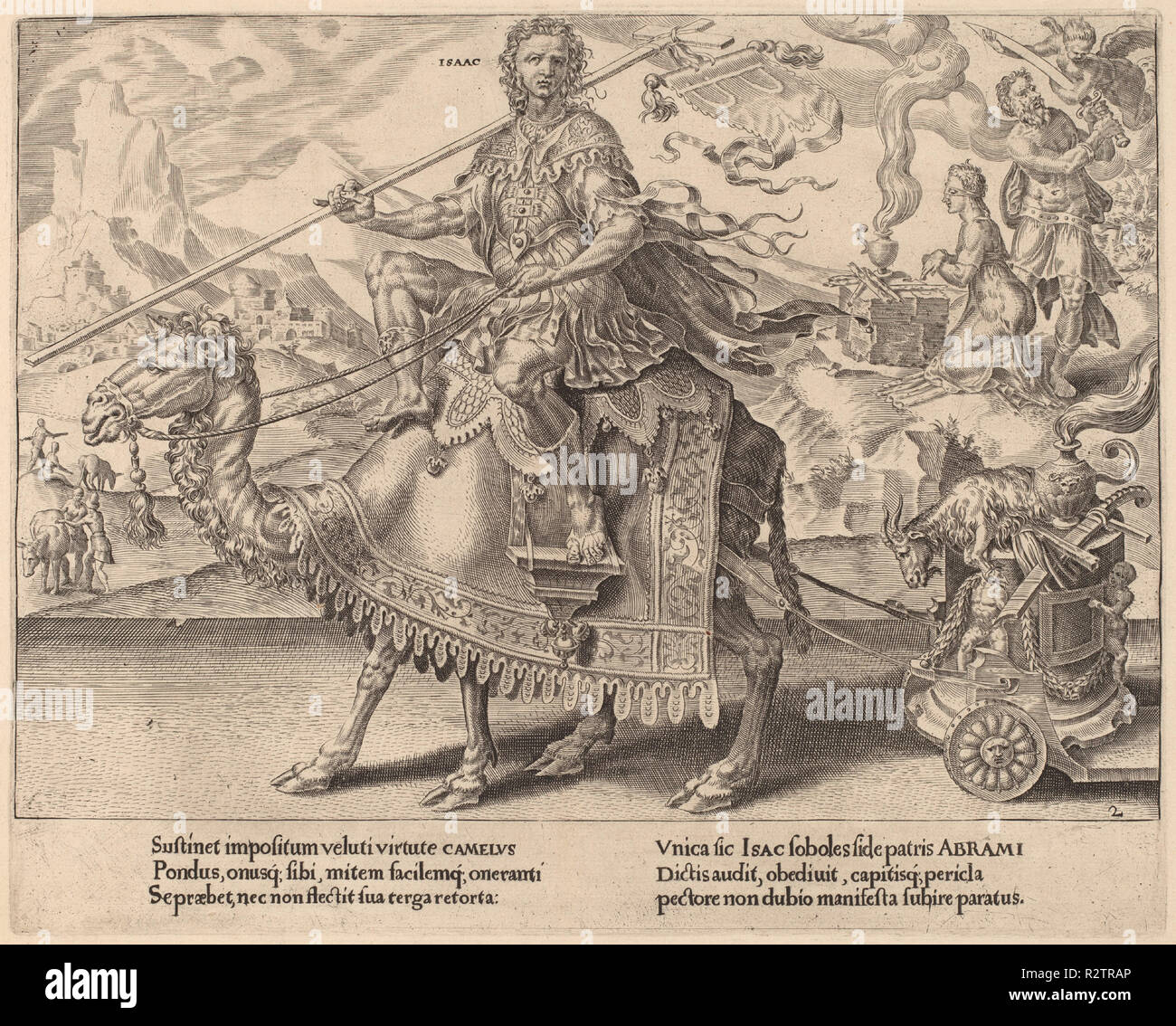 The Triumph of Isaac. Dated: 1559. Medium: engraving. Museum: National ...