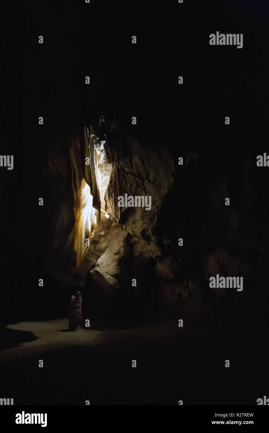 Underground karst cave Stock Photo - Alamy