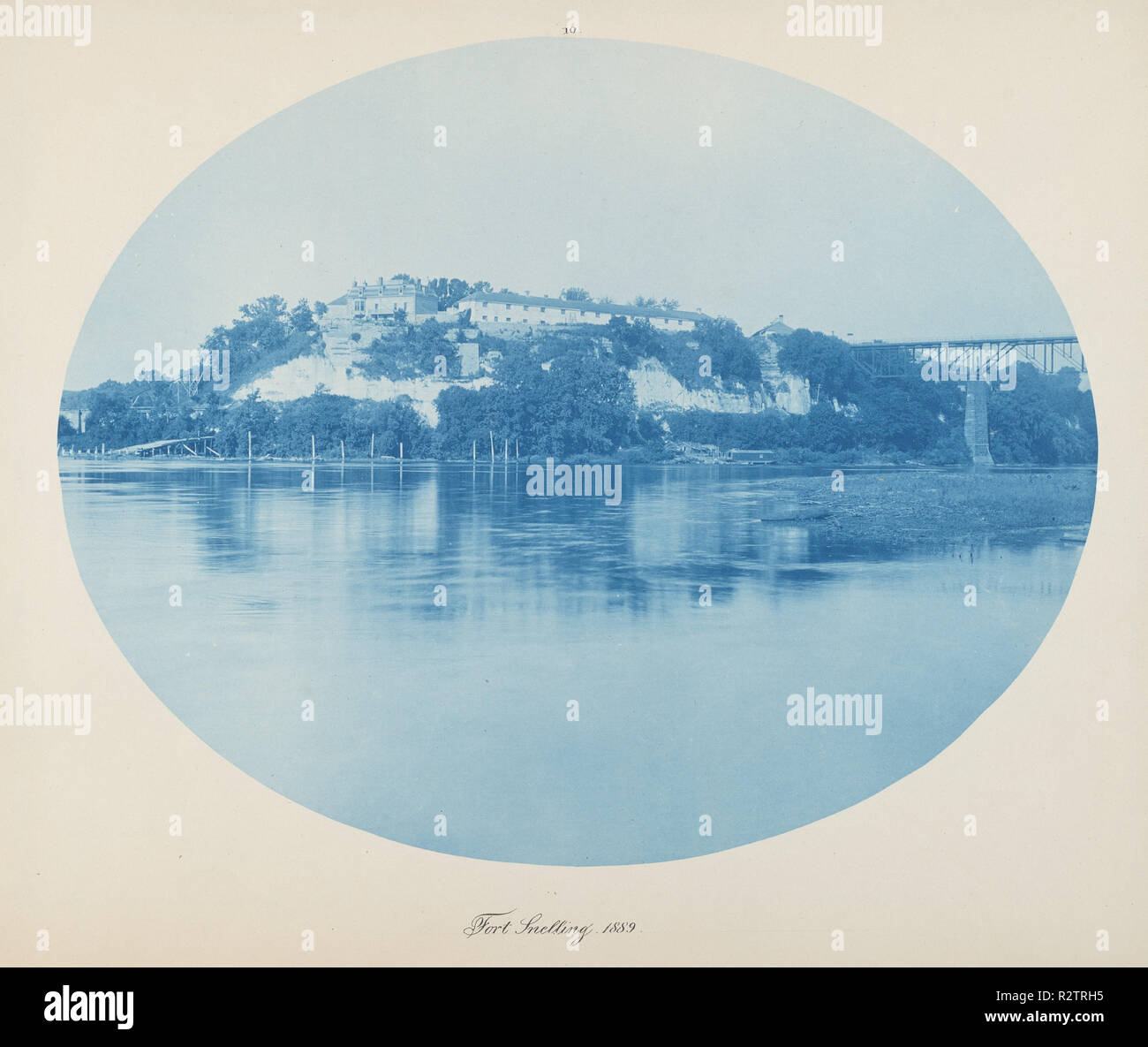 Fort Snelling. Dated: 1889. Dimensions: image: 26.3 × 33 cm (10 3/8 × ...