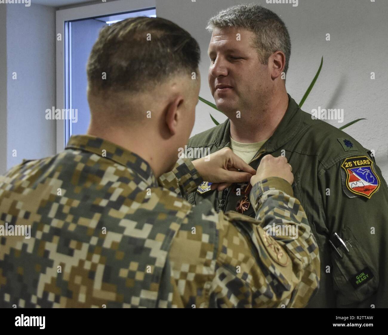 Lt. Col. Bart Ward, 127th Wing, Selfridge Air National Guard Base, Mich ...