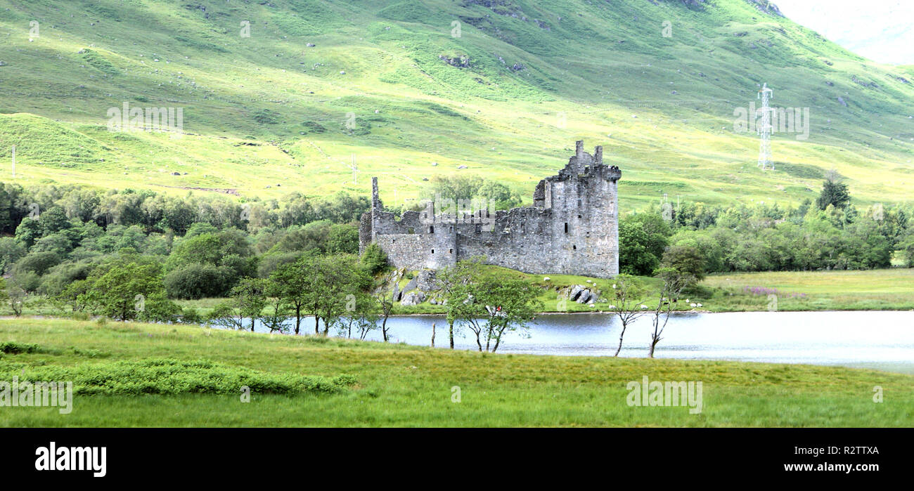 old castle scotland Stock Photo - Alamy