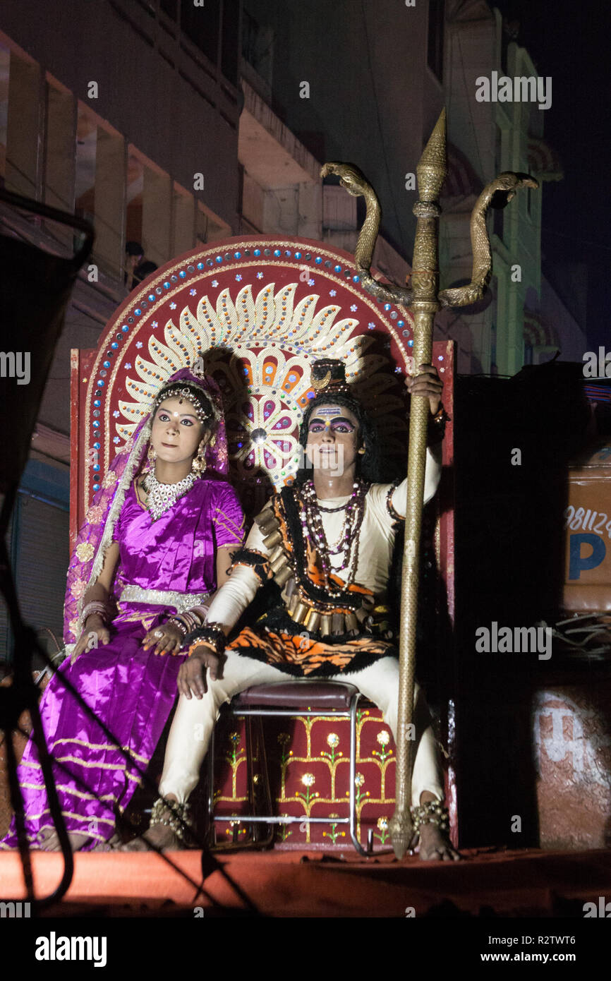 New Delhi, India - February 17 2015: Maha Shivaratri Hindu festival ...