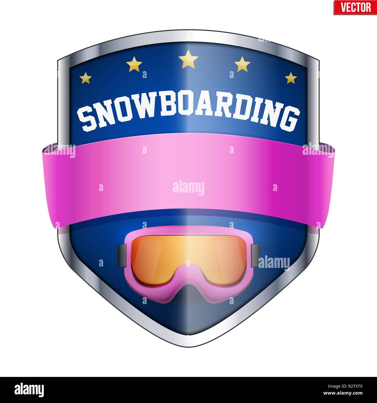 Snowboarding resort Stock Vector Images - Alamy