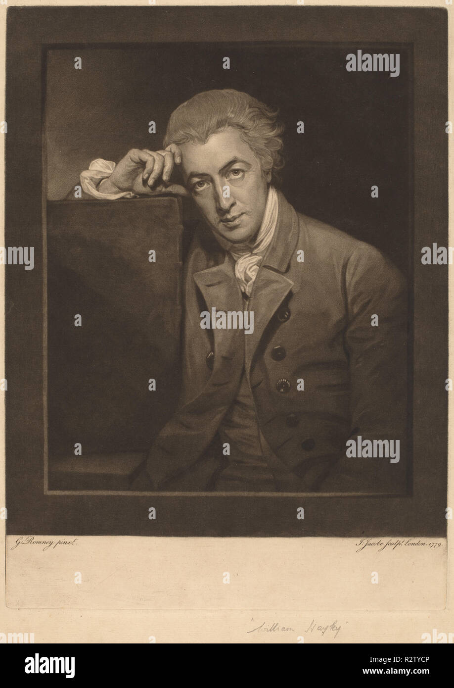 William Hayley. Medium: mezzotint. Museum: National Gallery of Art, Washington DC. Author ...
