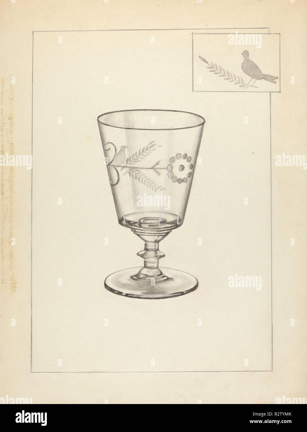 Goblet. Dated: 1935/1942. Dimensions: overall: 29.5 x 22.5 cm (11 5/8 x ...