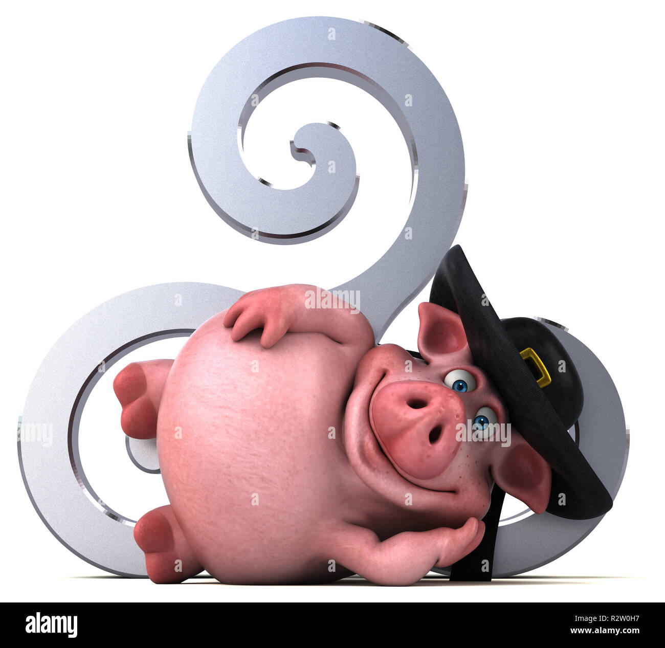 Brittany pig Cut Out Stock Images & Pictures - Alamy