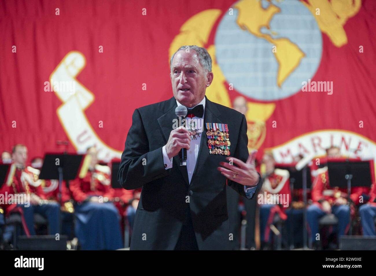 Thirty-first Commandant of the Marine Corps Gen. Charles Krulak speaks ...