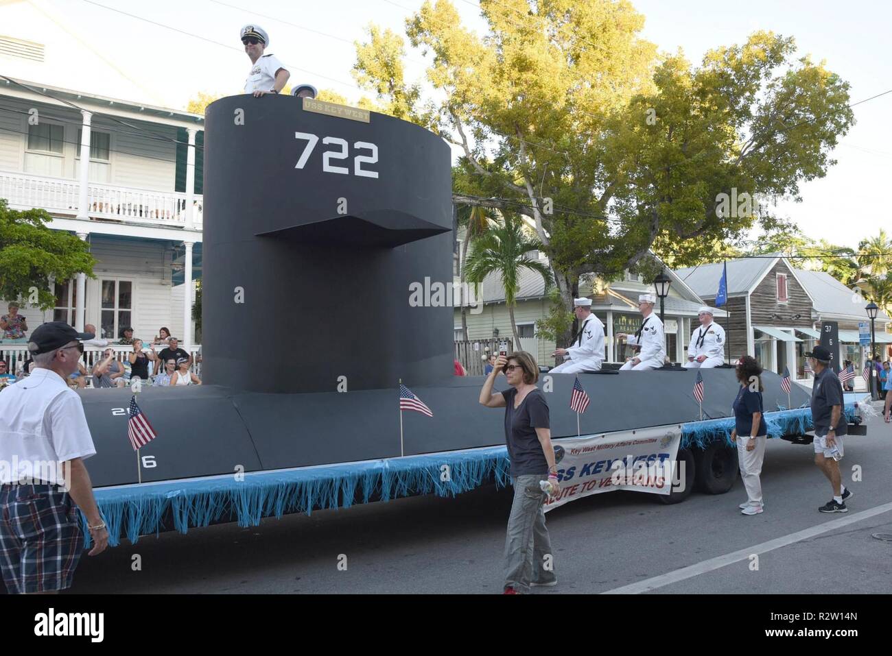 KEY WEST, Fla. (Nov. 10, 2018) Commanding Officer Cmdr. J. Grady Hill ...