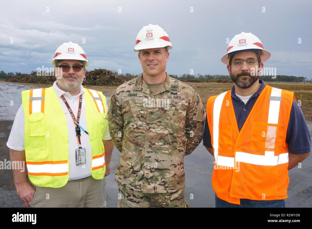 Left to right, David Peterson, Savannah District, Emergency Management ...
