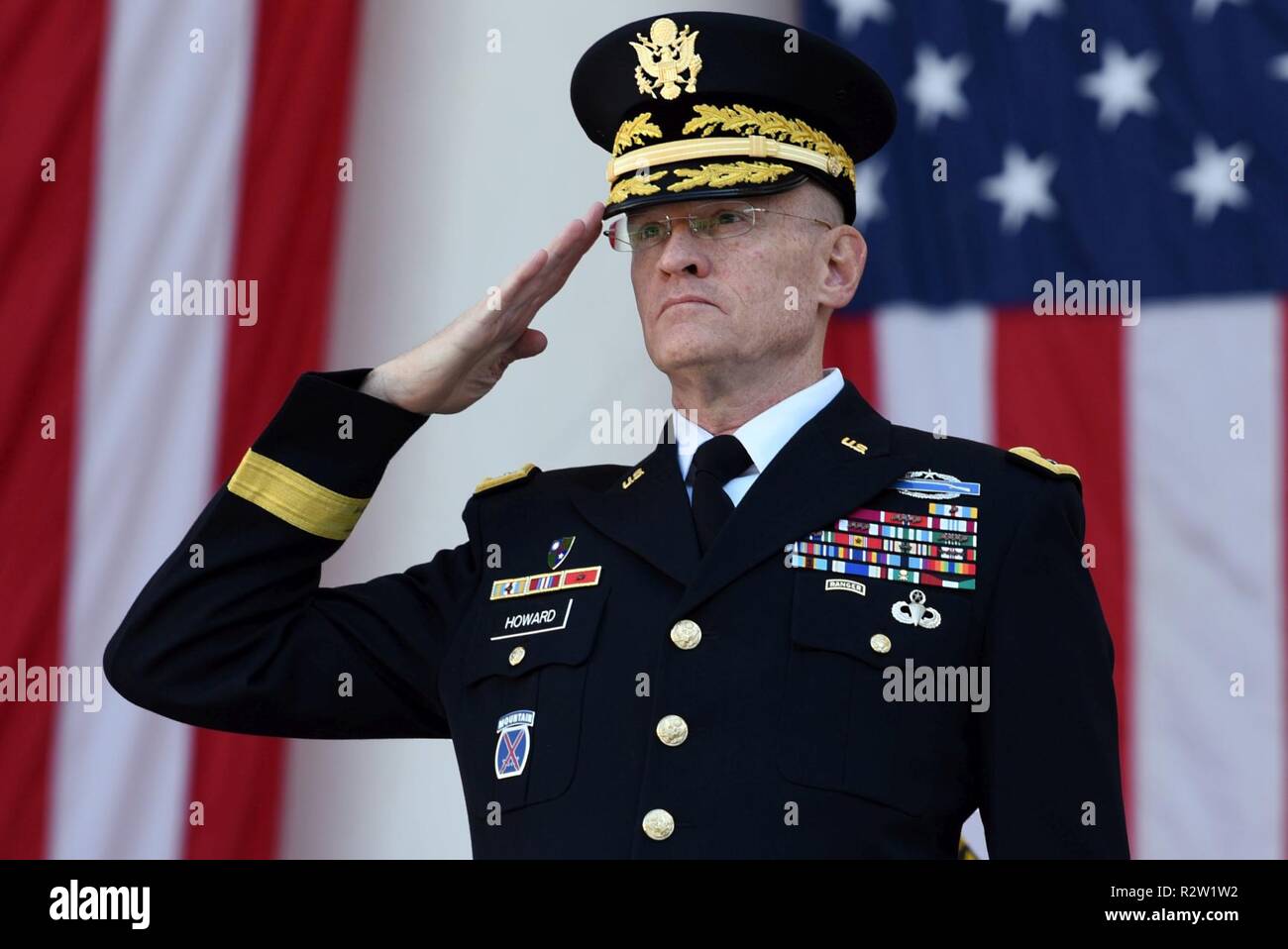 The commanding general of the U.S. Army Military District of Washington ...