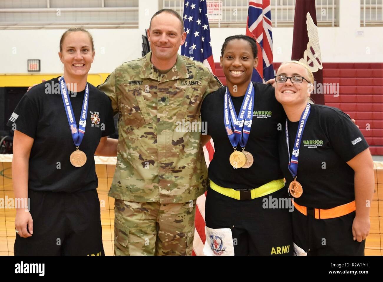 Capt. Casey Turner, (left) Pfc. Nakita Bowen, (center) and Spc. Kaylor ...
