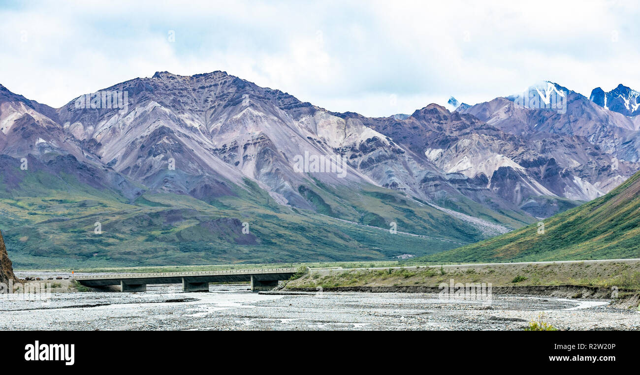 Teklanika river bridge hi-res stock photography and images - Alamy