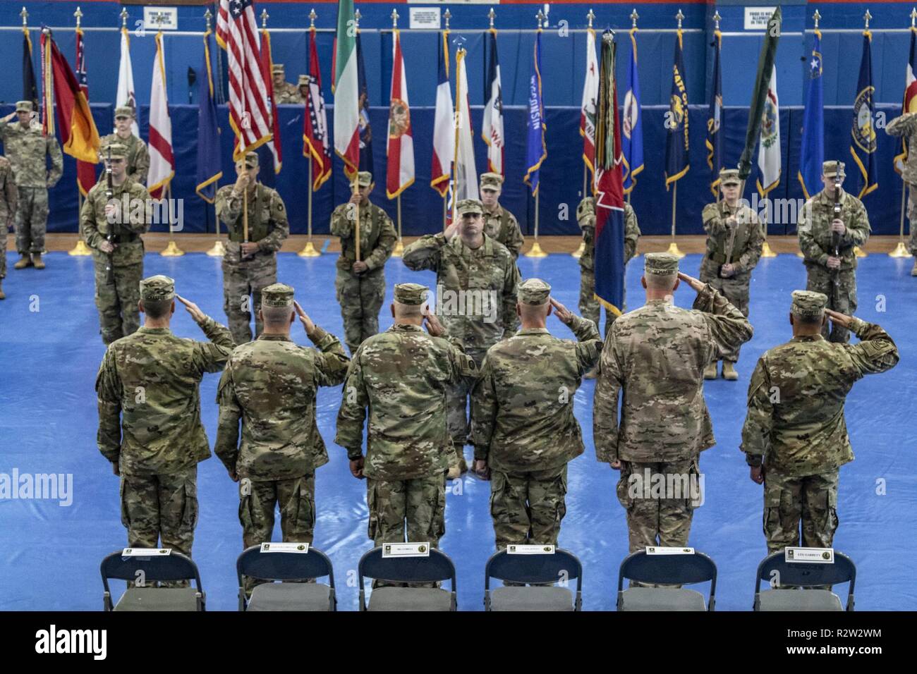Maj. Gen. Benjamin Corell, 34th Red Bull Infantry Division commanding ...