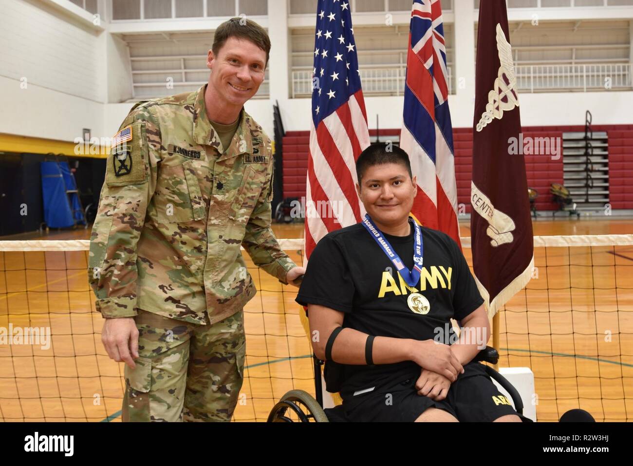 SCHOFIELD BARRACKS, Hawaii - Lt. Col. Eric Kjonnerod, commander ...
