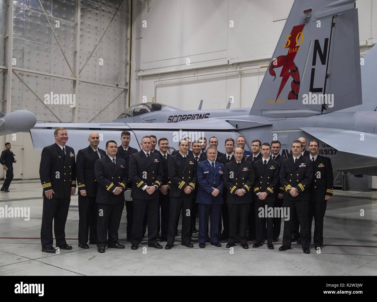 OAK HARBOR, Wash. (Nov. 11, 2018) Cmdr. Jon Crawford, commanding ...