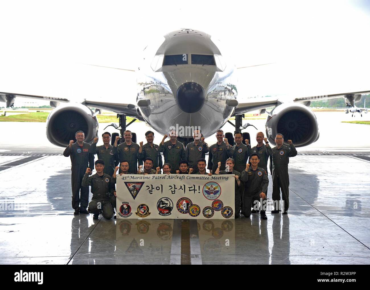 KADENA AIR BASE, Japan (Nov. 13, 2018) — Rear Adm. Ki Jae Kim ...