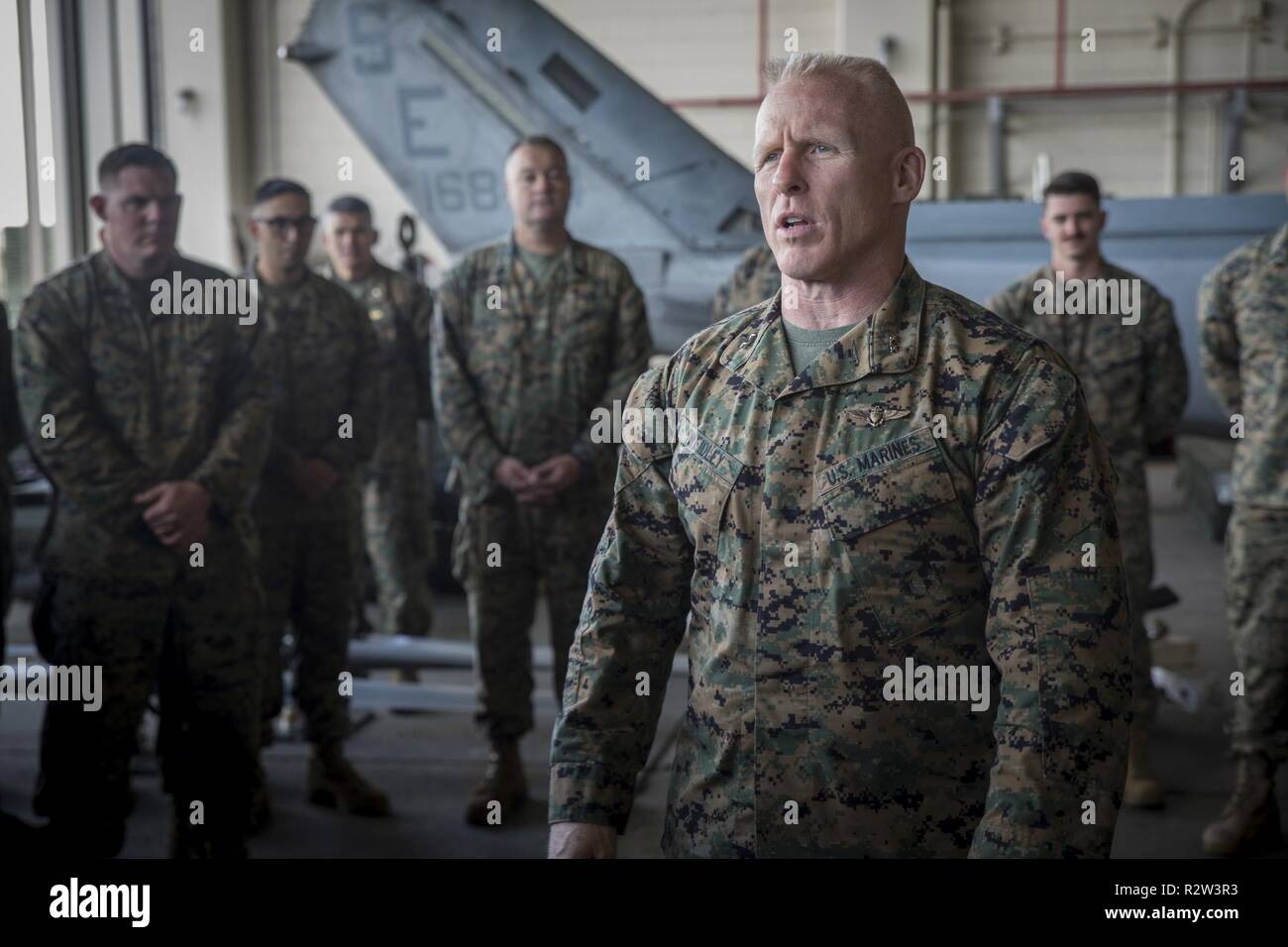 Maj. Gen. Thomas D. Weidley, the commanding general of 1st Marine ...