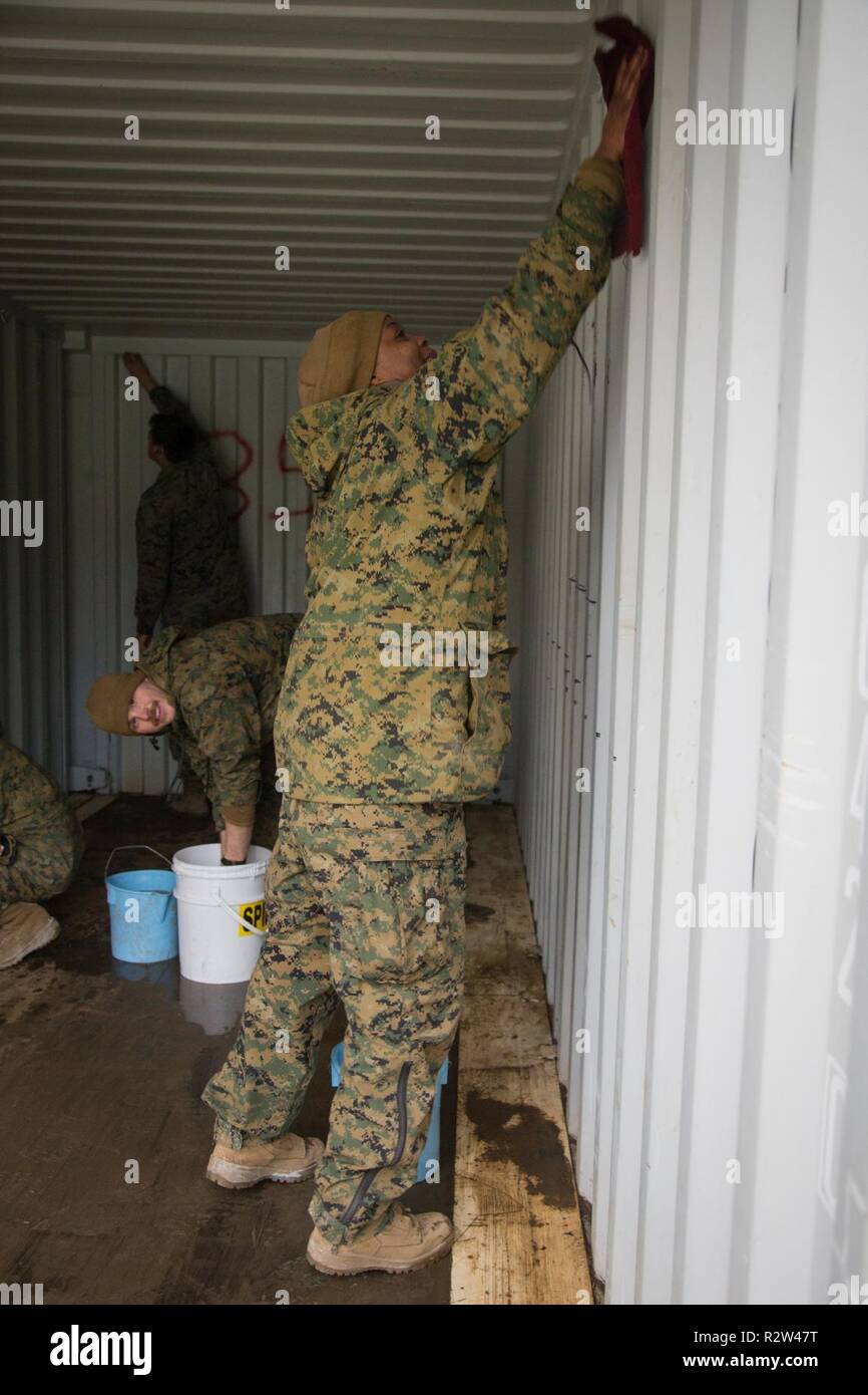U.S. Marines with Combat Logistics Battalion 2, 2nd Marine Logistics ...