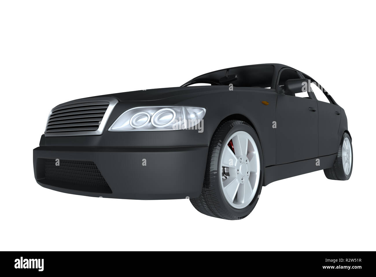 Car isolated on white Stock Photo - Alamy