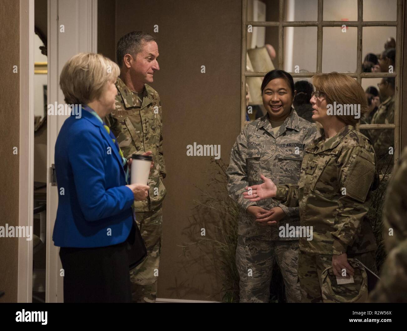 Air Force Chief of Staff Gen. David L. Goldfein and his wife, Dawn ...