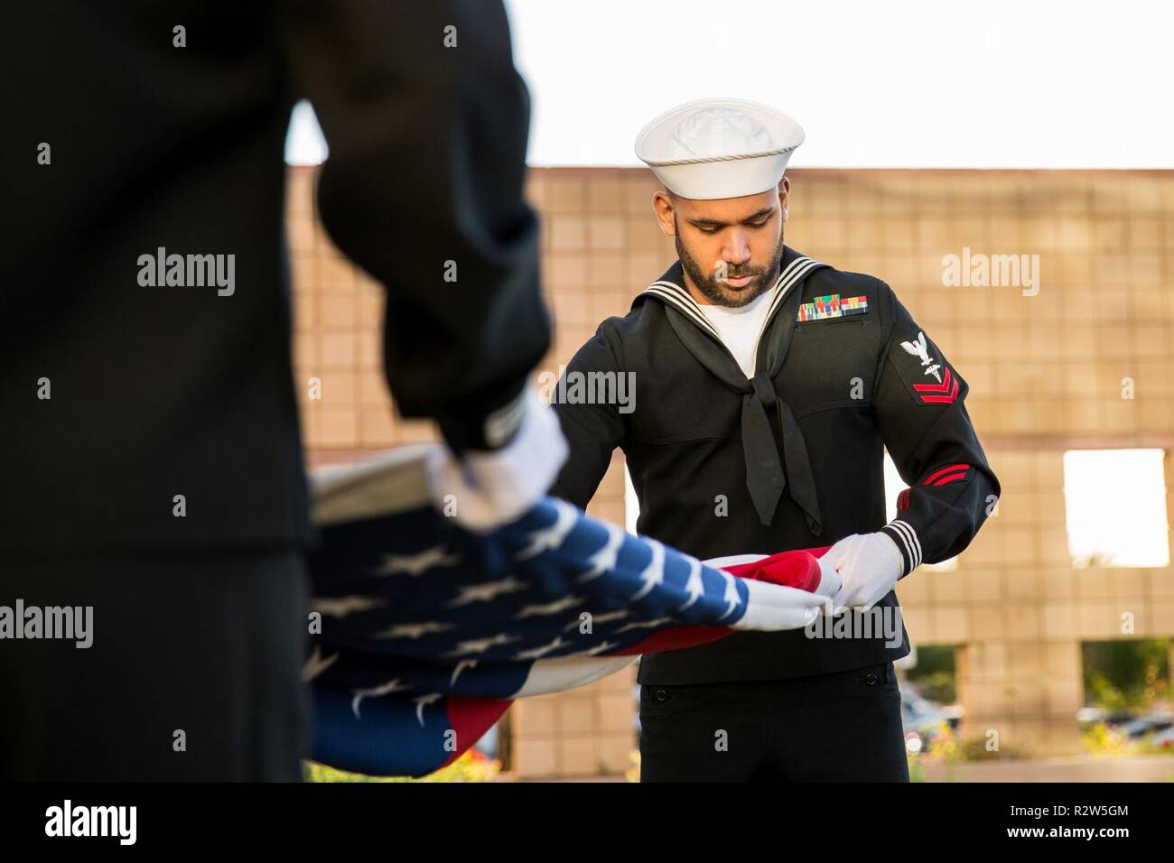 Hospital Corpsman Second Class, Charles Long of Navy Operational ...