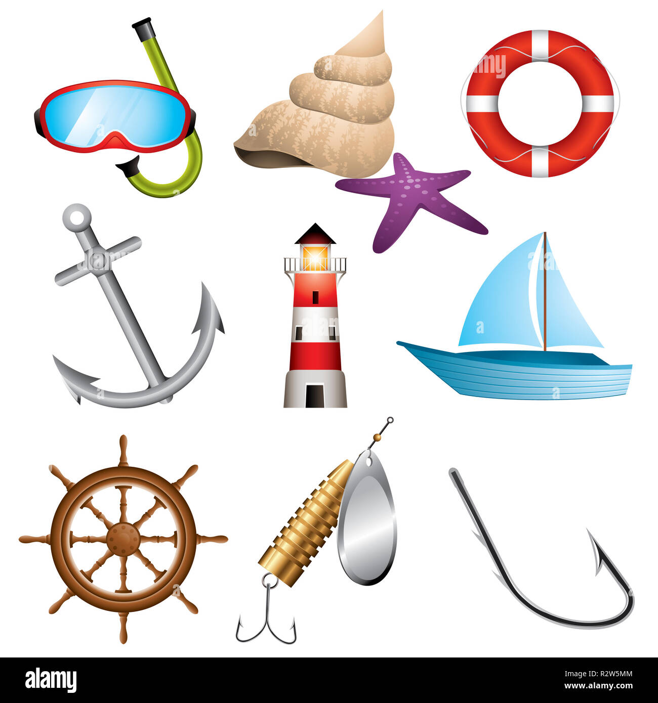 Water rudder Cut Out Stock Images & Pictures - Alamy