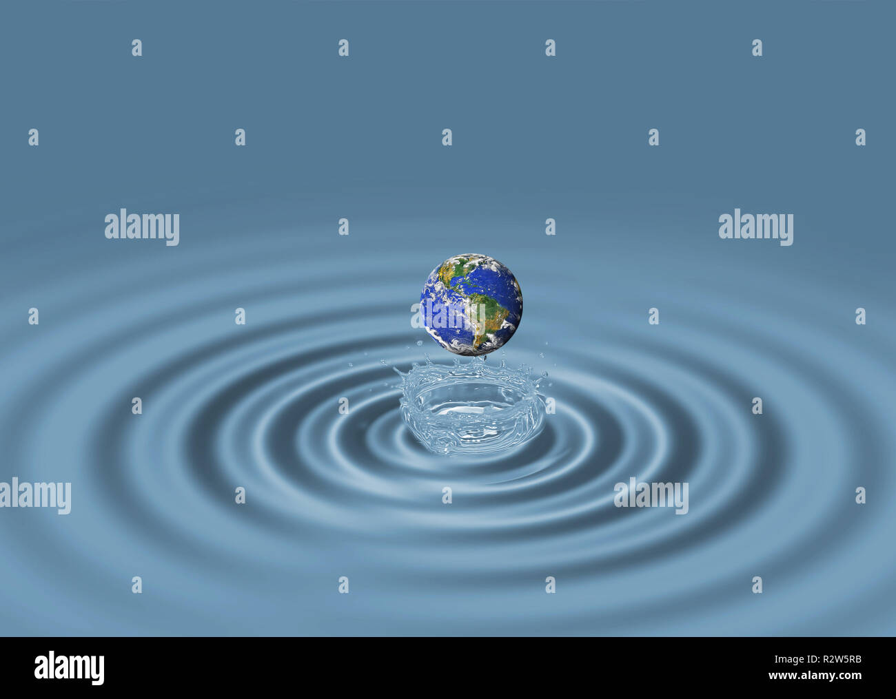 earth and water Stock Photo - Alamy