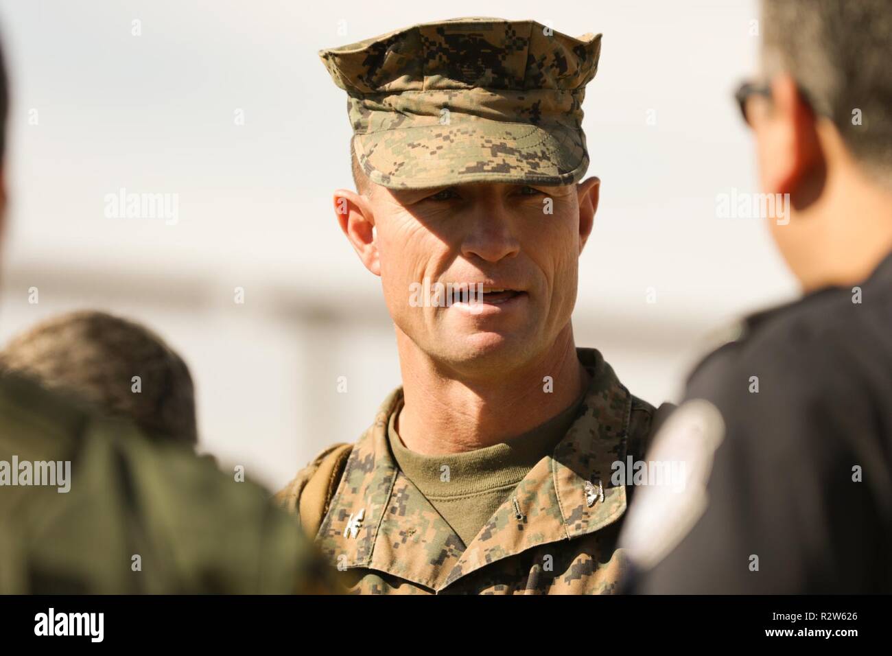 Col. Kyle Ellison, Commanding Officer, 7th Marine Regiment and Special ...