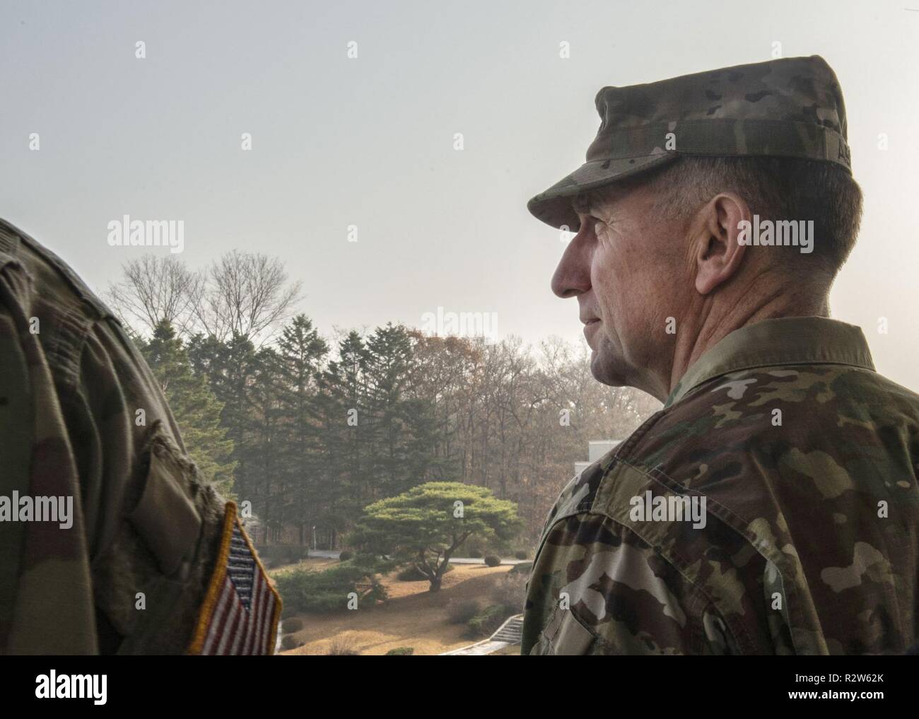 U.S. Army Gen. Robert B. Abrams, United Nations Command commander ...