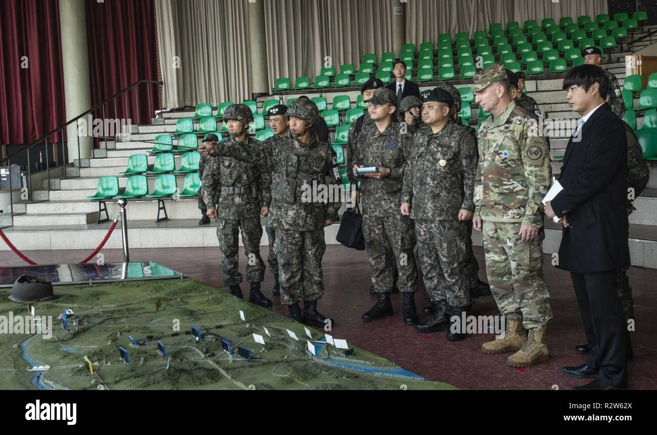 U.S. Army Gen. Robert B. Abrams, United Nations Command commander ...