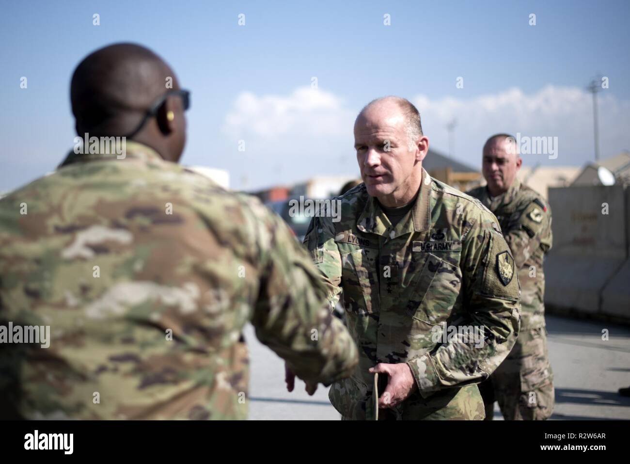 U.S. Army Gen. Stephen Lyons, commander of U.S. Transportation Command ...