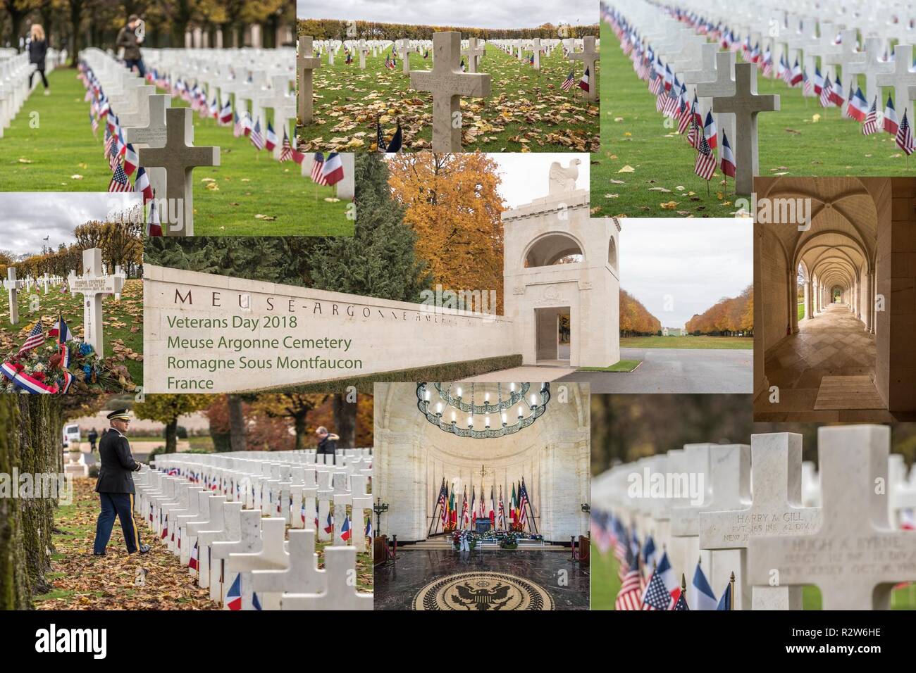 Meuse Argonne American Military Cemetery High Resolution Stock ...