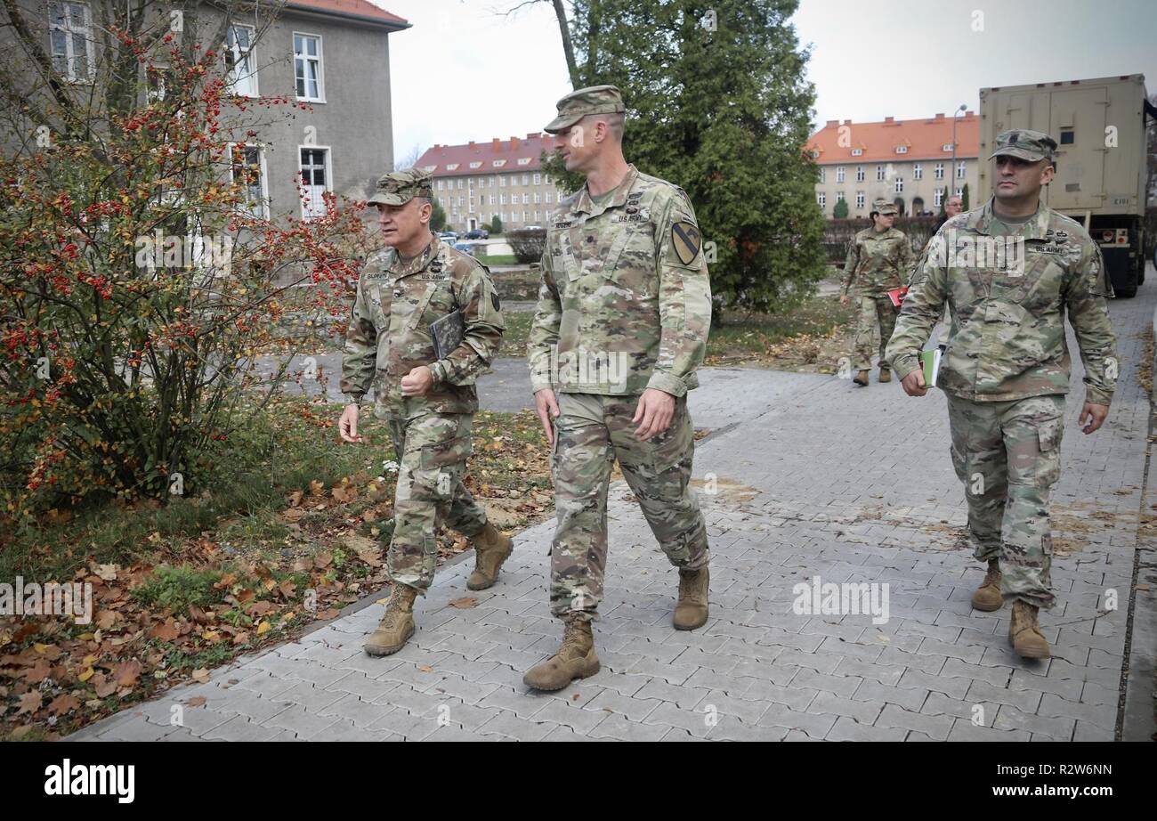 U.S. Army Col. William Galbraith, deputy commanding officer of the 21st ...